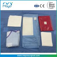 China Hospital Cesarean Section Surgery Pack Disposable EO Sterile C-Section Drape Pack Surgical Kits Surgical Items for sale