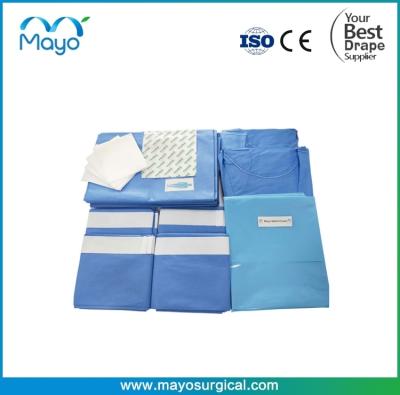 China Disposable Medical Sterile Surgical Arthroscopy Pack Drape Kit With Fluid Pouch for sale