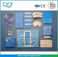 China Surgical Operating Kit Sterile Caesarean Pack Drape C-Section Pack Kit for Cesarean Procedures for sale