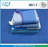 China SMS 45gsm Cesarean Drape Kits Clear Cesarean Section Drape for sale