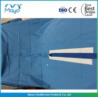 China Hospital PE Disposable Surgical Drapes Orthopedic Split U Drape for sale