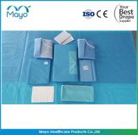 China Blue Knee Arthroscopy Drape Extremity Drape OEM Sterile Drape for sale