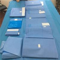 China ISO13485 Surgical Drape Pack Blue Patient Drape Dental Disposable for sale