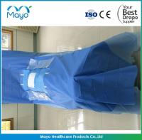 China FDA Laparotomy Drape Disposable Surgical Packs PE Viscose Material for sale