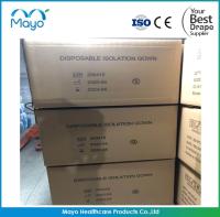 China EN13795 PPE Isolation Gown Disposable Medical Consumables for sale