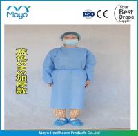 China SMS 40gsm AAMI Level 3 Gown Level 3 Disposable Isolation Gowns for sale