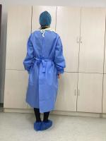 China level 2/3 pe cpe hospital ppe medical disposable protective surgical isolation gowns for sale