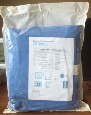 China Best Selling Sterile Complete Caesarean Section Pack for sale