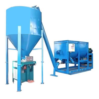 China 1T/H-10T/H Dry Mortar Equipment Polymer Mortar Premix Plant Automatic for sale