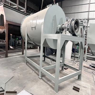 China Industrial Type Horizontal Ribbon / Blade Shaped Food Industrial Large-capacity Solid Powder Mixer for sale