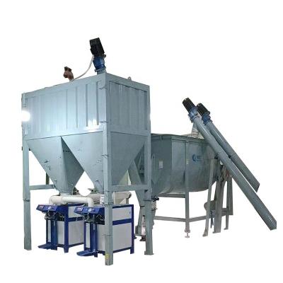 China Ceramic Tile Adhesive Production Line Dry Mix Mortar Manufacturing Plant for sale