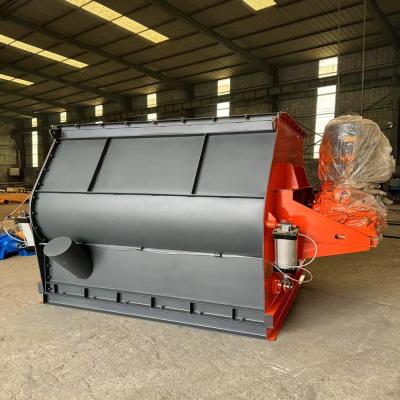 China Stainless Steel Twin-Shaft Paddle Mixer For Gypsum Chemical Powder Foil And Case Packaging Options for sale