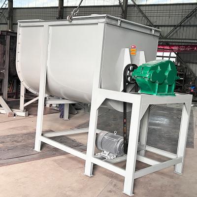 China 1TPH -10TPH Powder Ribbon Blender Particle Flake Ribbon Powder Mixer for sale