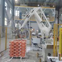 China High Level Universal Robots Palletizing 360 Degree Robotic Case Palletizer for sale