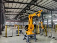 China Stacking Robotic Arm Palletizer Automatic Palletizer Machine For Barrels Baskets for sale