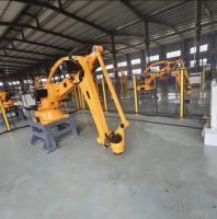 China Gypsum Robotic Arm Palletizer Machine 180kgs Robotic Palletizing System for sale