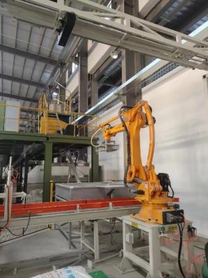 China 10-15Times/Min  Robotic Arm Palletizer Servo Driven Automated Palletizer for sale