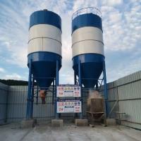 China 50T-120T Cement Storage Tank Full Automatic Vertical Cement Silo for sale