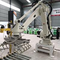 China Quicklime Robotic Arm Palletizer 180kg Load Palletizing Robot Arm for sale