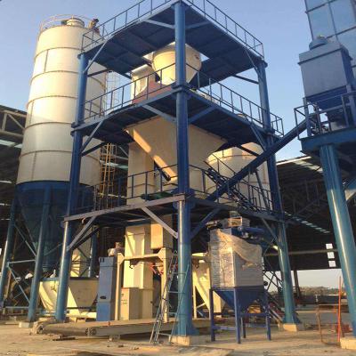 China Dry Mortar Production Line Dry Mix Mortar Plant to Mix Sand and Cement for sale