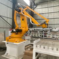 China Palletizing Robot Arm 1800mm Reach 150kg Payload For Heavy Bags Stacking for sale