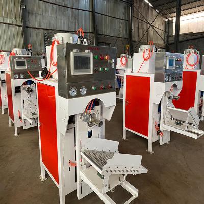 China Automatic Industrial Air Floated Valve Bag Dry Mortar Kraft Paper Window Putty Mud Lime Powder Packing Machine for sale