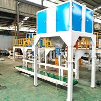 China Jumbo Ton Bag Packaging Machine For 500kg To 1500k Food Wood Pellets Limestone Charcoal Soil Bulk Bag Filling for sale
