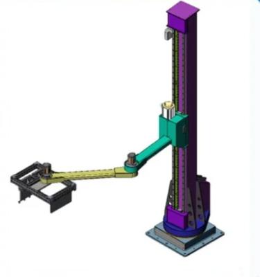 China Swing Arm Robot Palletizer Fast Palletizing Efficiency Of Granular Bags In Feed Building Materials Chemical Industry Logistics Industry for sale