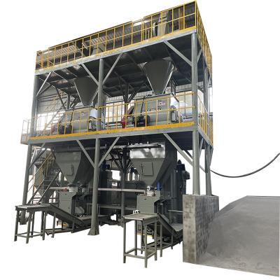 China 2024 Model New Condition Automatic Dry Mortar Production Line with 1-100T/h Capacity for sale