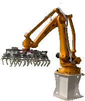 China Palletizing Robot Arm High Speed Servo Driven For Bottle Cases And Pails for sale