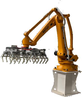 China Palletizing Robot Arm High Speed Servo Driven For Bottle Cases And Pails for sale