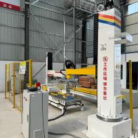 China Food Grade Cantilever Palletizer Stainless Steel Quick Changeover Hygienic Design for sale