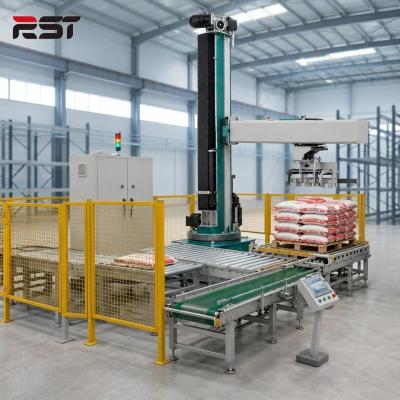 China 50 kg Column Palletizing Robot for Bags, Cartons and Pails for sale
