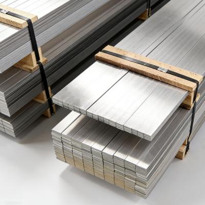 China Stainless Steel Bright Flat Bar 3mm-16mm Thickness 20ft Cold Drawn Precision Strips for sale
