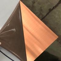 China Color Coated Stainless Steel Sheet PVD / Roll Coated Decorative Panel for sale