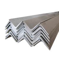 China Hot Rolled Stainless Steel Equal Leg Angle Bar 6m Mill Finish L-Shaped Structural Steel for sale