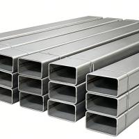 China Welded Stainless Steel Square Tube HSS 80x80mm to 1000x1000mm Wall 3-20mm for sale