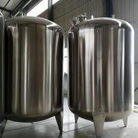 China Custom Stainless Steel Water Storage Tank 304 316L Non Pressure 100 to 500000 Liters for sale