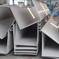 China Customized Stainless Steel Gutter 304 316L Open Top Drainage System for Roof Rainwater Collection for sale