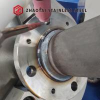 China Industrial Welded Custom 2507 Stainless Steel Pipe With Flanged Ends for sale