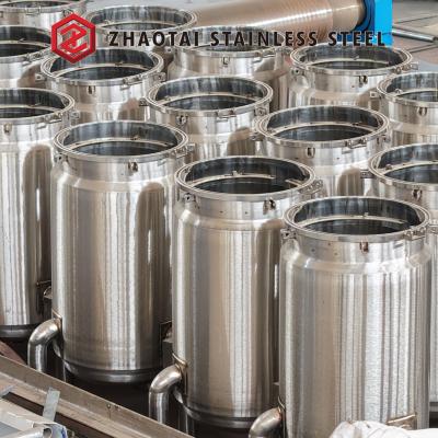 China Custom Fabrication Stainless Steel Chemical Tanks Precision Welded for sale