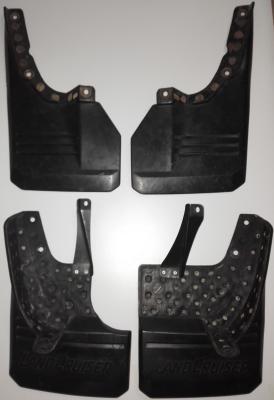 China Sample Customed Toyota Landcruiser Rubber Mud Flaps Old Model Replacement for sale