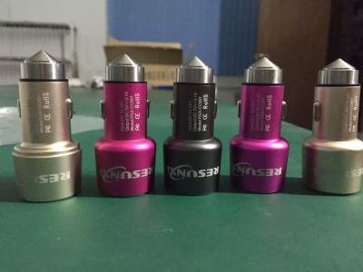 China Emergency Break Self Aid Car Body Spare Parts Of Accessory Car  Dual USB Charger for sale