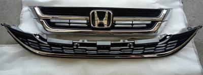 China 2pcs Set Front Grille + Bumper Grille ABS Chromed for Honda CRV CR-V 2010-2011 71121-SWA-J31 71123-SWA-J31 for sale