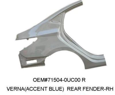 China Car Fenders For Hyundai Accent Blue Verna Solaris Rear Right Steel Replacement 71504-0UC00 for sale