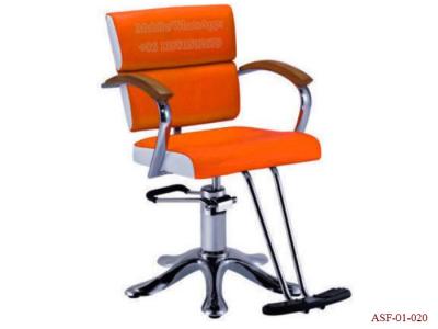 China ASF-01-020 Styling Chair with Footrest OEM Custom Size Color Salon Hair Furniture Leather 110cm for sale