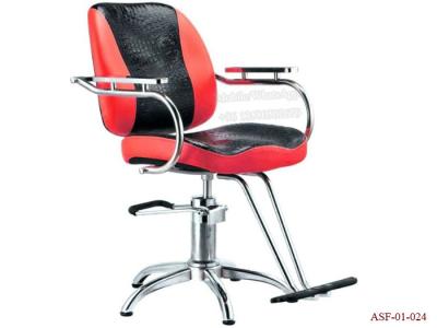 China Red Leather Beauty Salon Styling Chair ASF-01-024 for Professional Use for sale