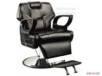 China Hydraulic Barber Chair ASF-02-028 Black Leather Beauty Salon Furniture Wholesale for sale