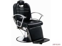 China ASF-02-031 Reclining Synthetic Leather Barber Chair with Hydraulic Pump 110V for sale