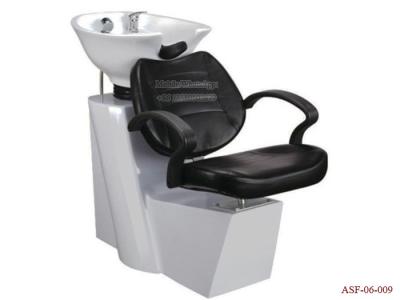 China ASF-06-009 PU Leather Shampoo Chair for Hair Salon Custom Color Options for sale